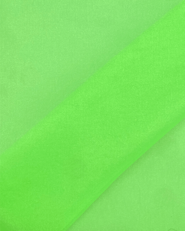 Fluorescent Green Sparkle Organza Fabric | Textured Nylon 45W