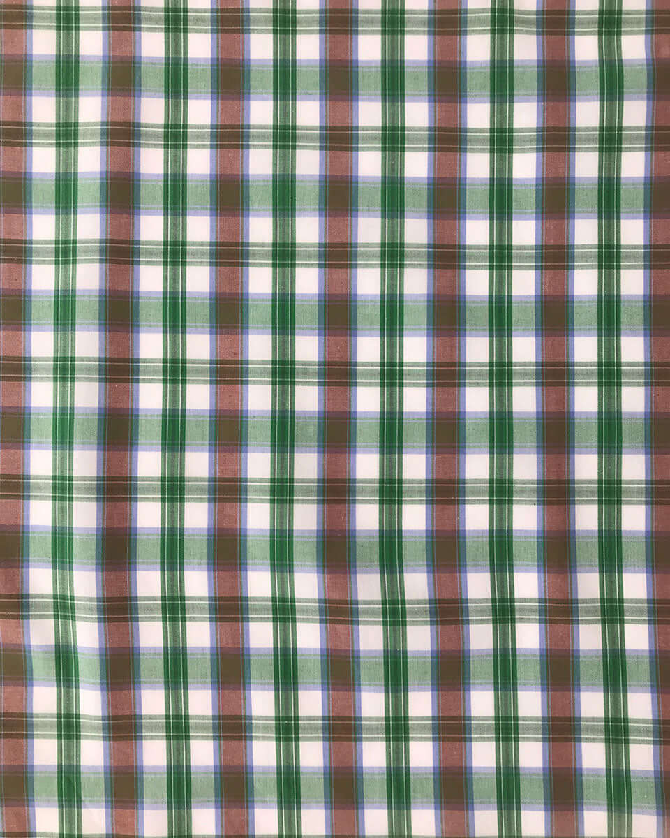 Upcycled Cotton Plaid Sewing Project - Easy Smocked Dress